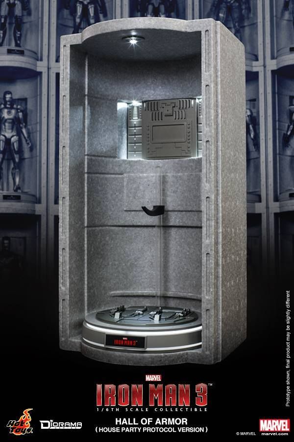 Hot Toys Reveals Hall of Armor (House Party Protocol Ver. ) from Iron ...